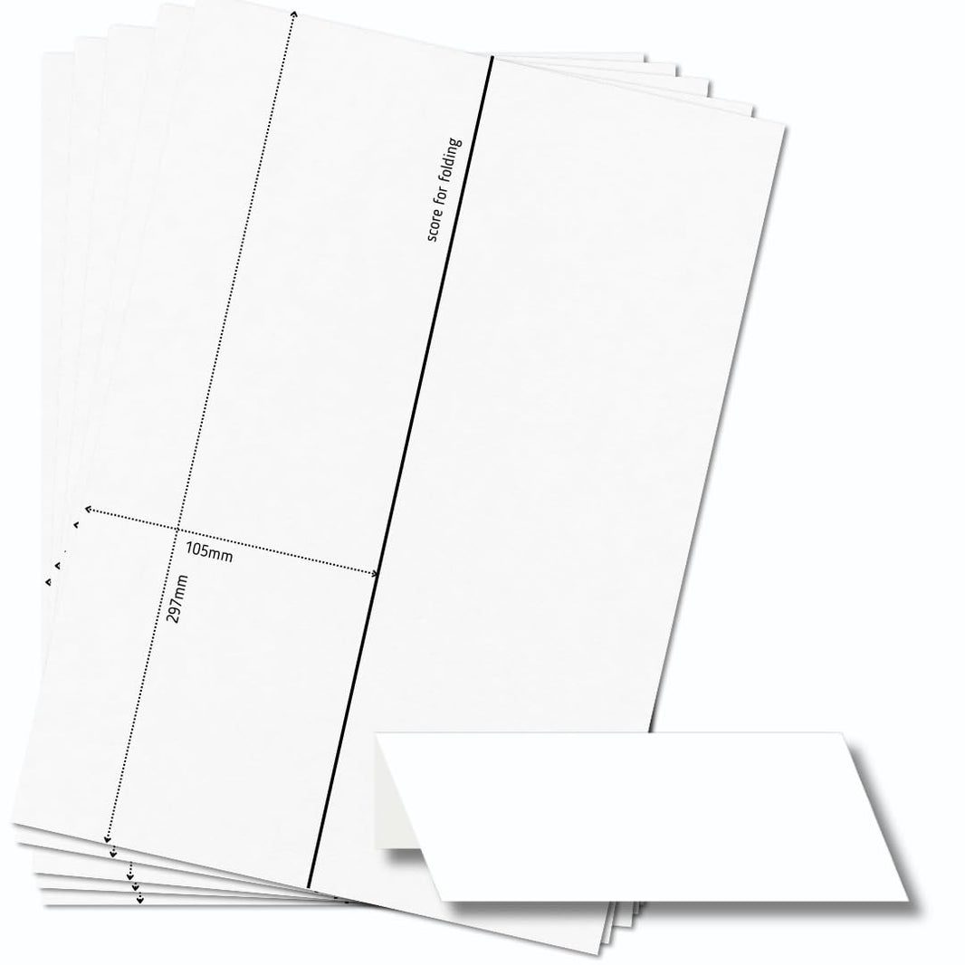 Table Name Place Tent Cards – OfficeGear